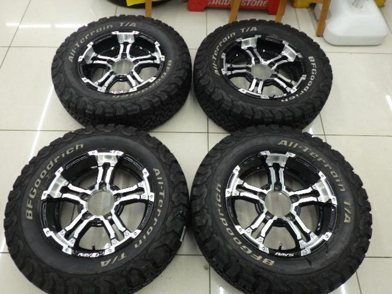 RAYS(レイズ) DAYTONA FDX-J + BFGoodrich(ビーエフグッドリッチ) ALL-Terrain T/A K02 | カー用品 タイヤホイールセット 16インチタイヤ ...