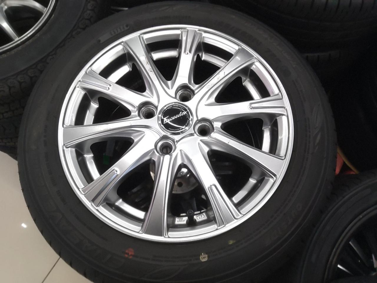 HOT STUFF(ホットスタッフ) Exsteer(エクスター) PLUS (4HOLE) + DUNLOP(ダンロップ) ENASAVE EC300+ | カー用品 タイヤホイールセット ...