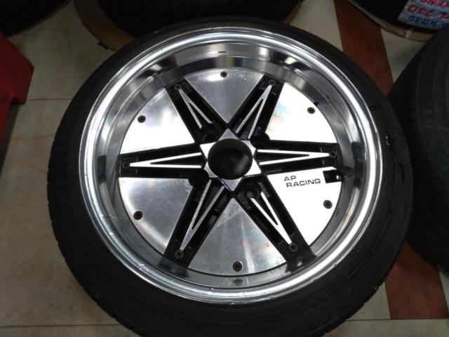 ☆当時物☆ ENKEI(エンケイ)AP Racing +KUMHO ECOSTA HS51 | カー用品 タイヤホイールセット 15インチ ...