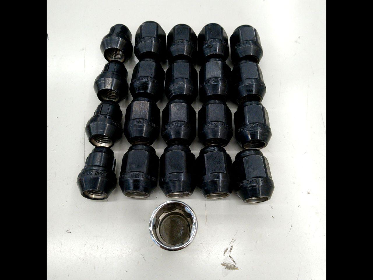 WePro ブラックロックナットセット M12×P1.5 21HEX | カー用品 タイヤホイール関連 取付ナットを通販で購入する | 中古カー＆バイク用品の販売ならアップガレージ