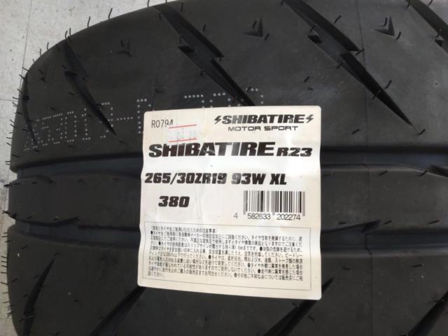 SHIBATIRE R23 TW380 265/30R19 未使用タイヤ4本セット | カー用品 タイヤ 19インチタイヤを通販で購入する ...