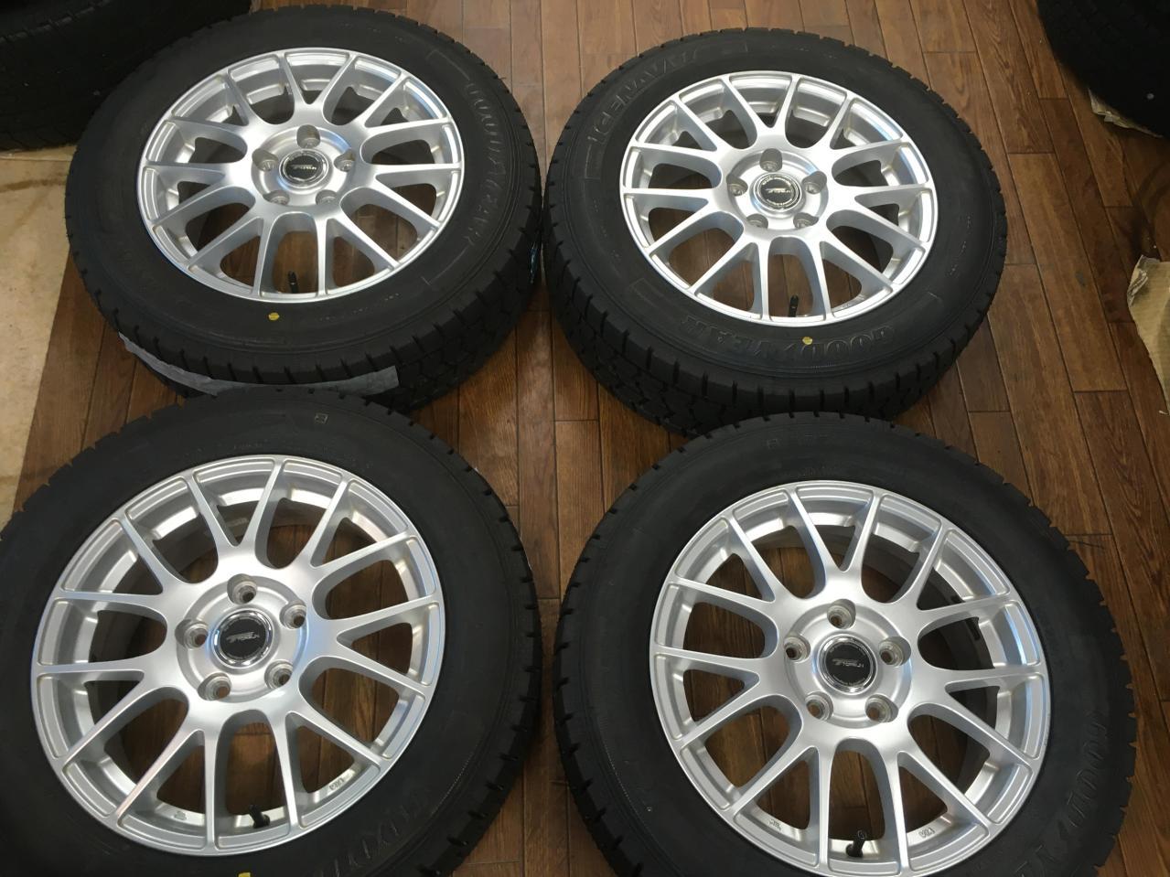 【新品タイヤ付き♪】BRIDGESTONE TOPRUN M7 + GOODYEAR ICE NAVI 7 | カー用品 スタッドレスタイヤホイールセット 16インチスタッドレスタイヤホイール ...