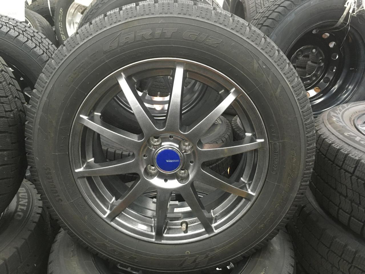 weds WINNERS CF-01+TOYO CBSERVE GARIT GIZ2 | カー用品 スタッドレスタイヤホイールセット 16インチスタッドレスタイヤホイールセットを通販で購入する ...