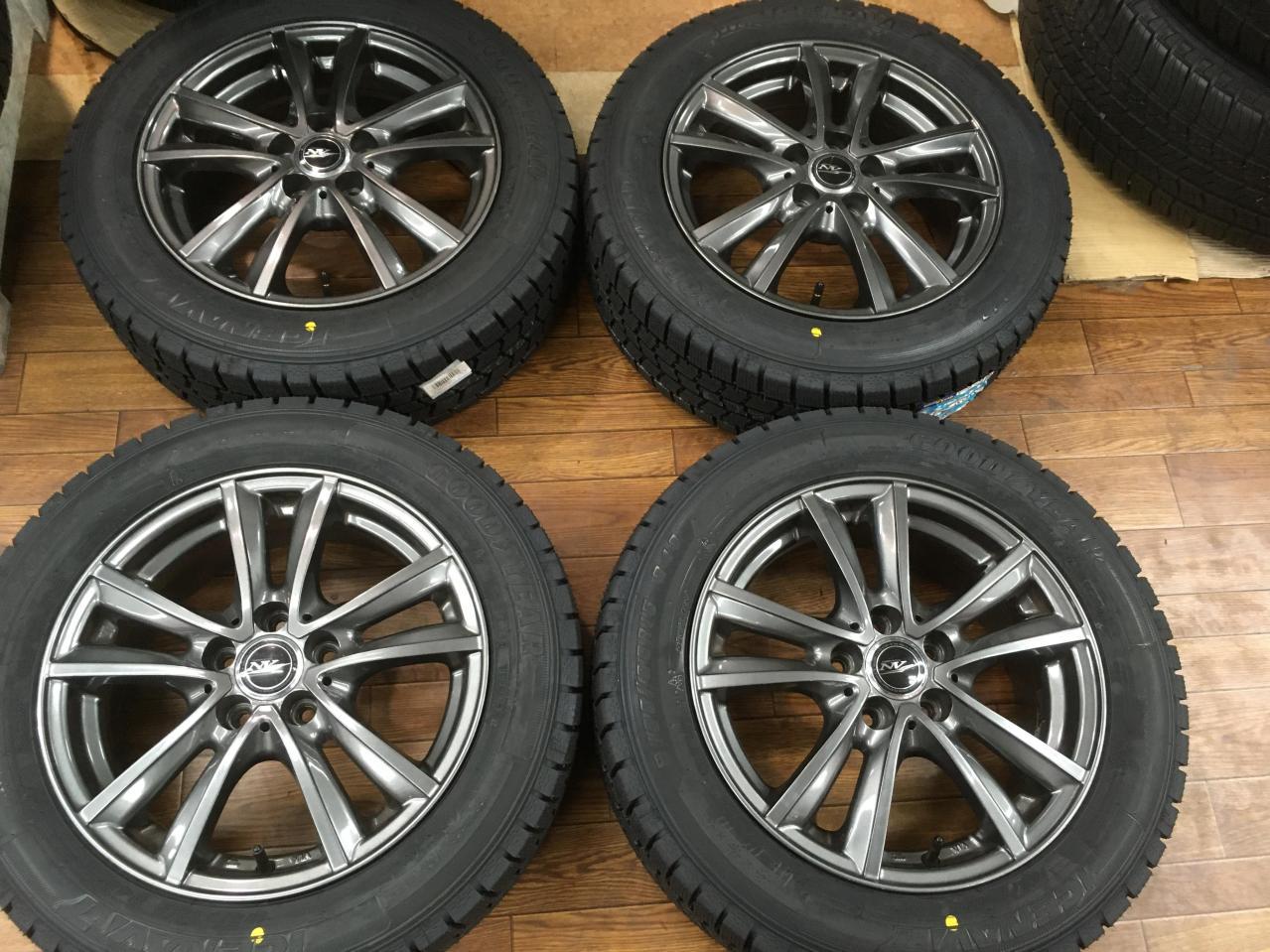 ★大幅値下げ!★【新品タイヤ♪】weds NIRVANA + GOODYEAR(グッドイヤー)ICE NAVI 7 185/60R15 | 中古品 | アップガレージ 横須賀根岸店 | カー ...
