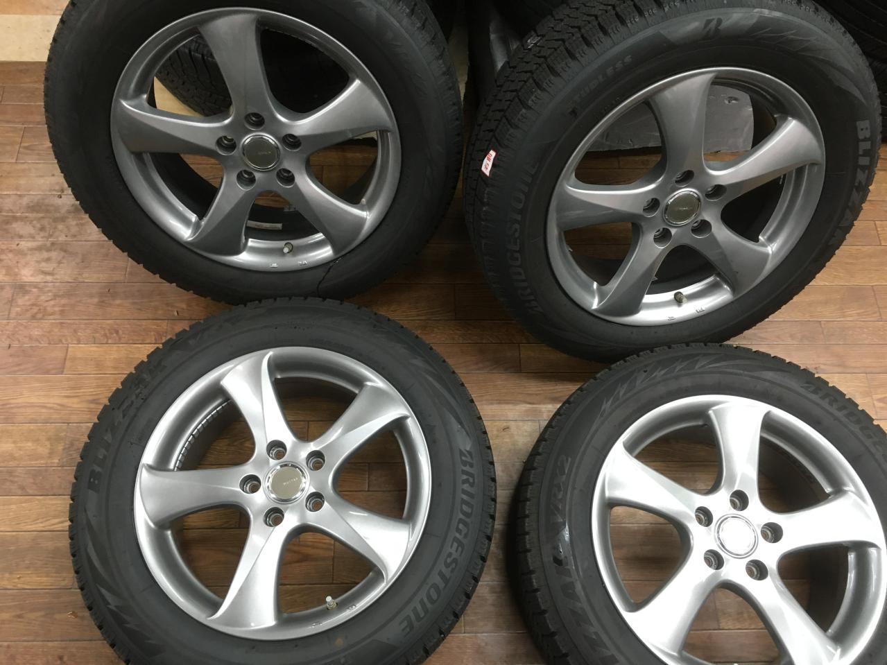BRIDGESTONE TOPRUN RD5+ BRIDGESTONE BLIZZAK VRX2 | カー用品 スタッドレスタイヤホイールセット 17インチスタッドレスタイヤホイールセットを ...