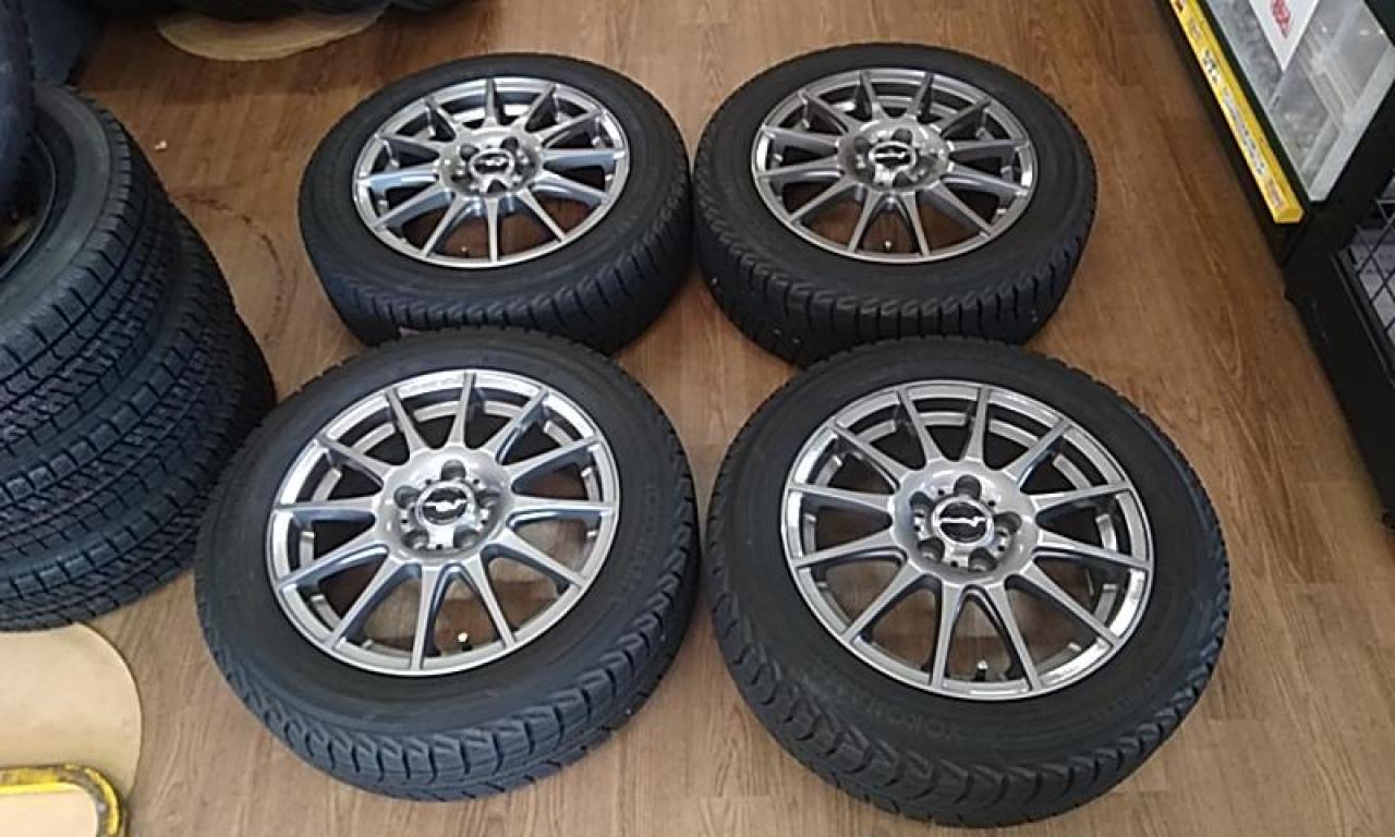 La-Strada 12本スポークホイール + YOKOHAMA iceGUARD iG52c | カー用品 スタッドレスタイヤホイールセット 15インチスタッドレスタイヤホイールセットを通販 ...