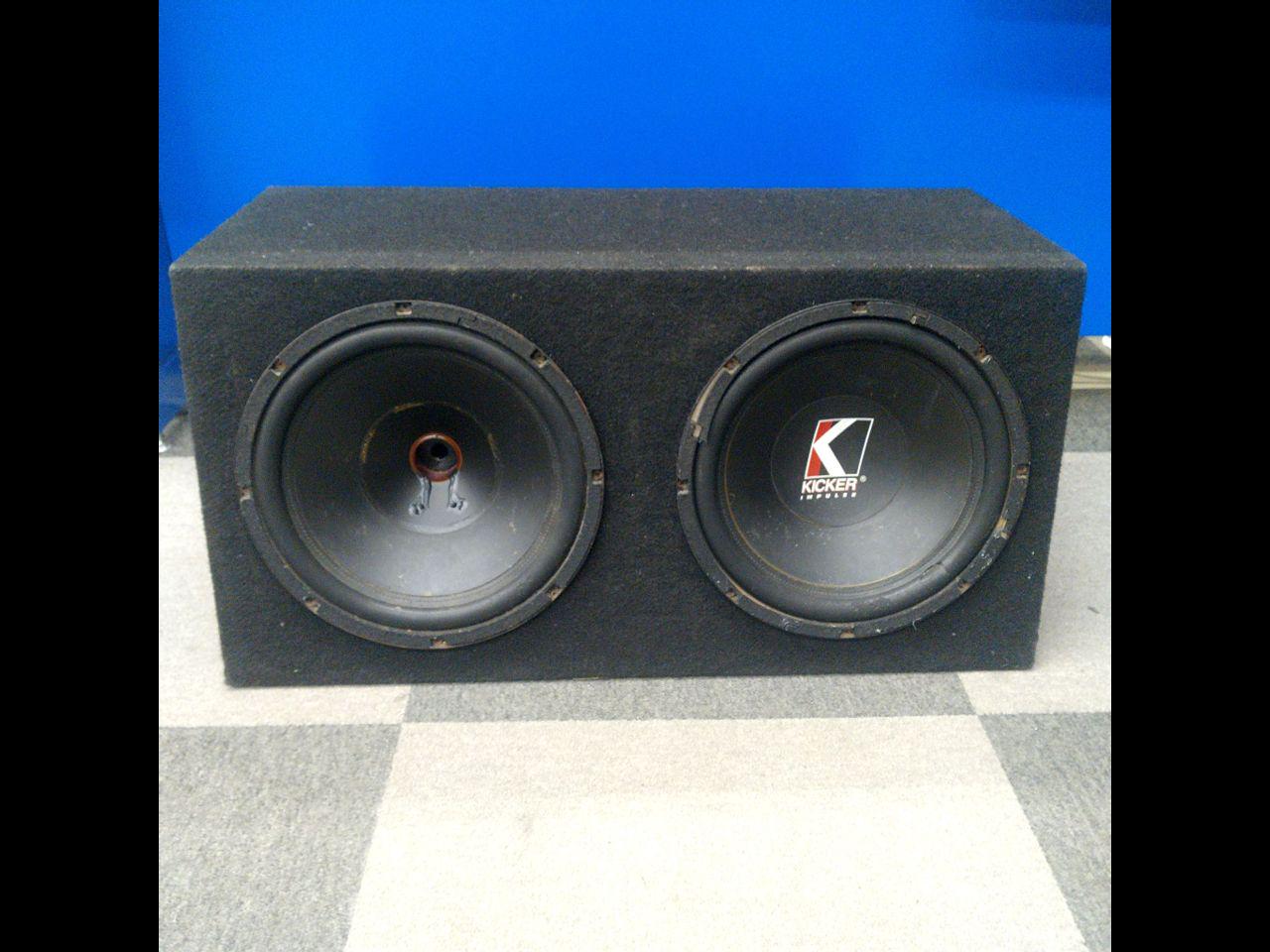 ワケアリ KICKER IMPULSE BOX付サブウーファー | カー用品 スピーカー サブウーハースピーカーBOX付を通販で購入する ...