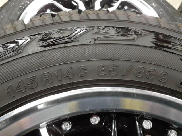 ☆2インチリフトアップサイズ☆KYOHO(共豊) STEINER LMX ツイン10本スポーク+YOKOHAMA(ヨコハマ) GEOLANDER X-AT 145R14C 85/83Q ...