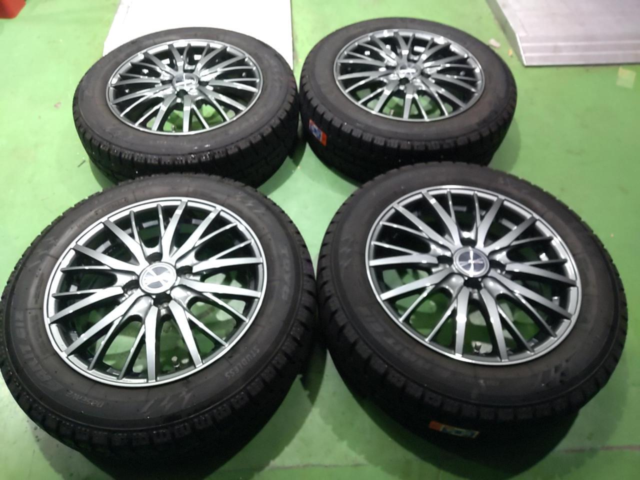 weds ravrion RM01+TOYO OBSERVE GIZ2 | カー用品 スタッドレスタイヤホイールセット 15インチスタッドレスタイヤホイールセットを通販で購入する | 中古カー ...