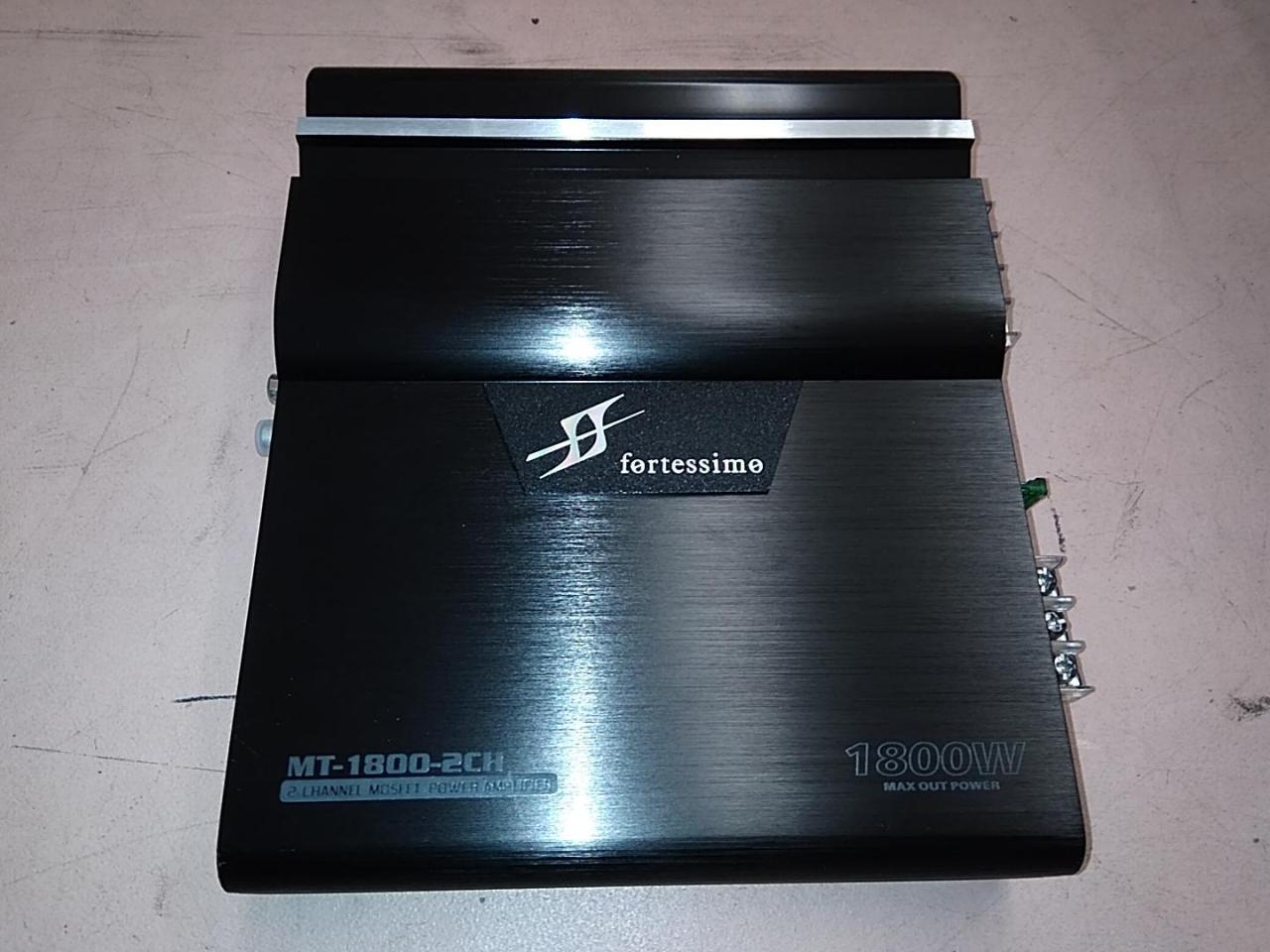 FORTESSIMO MT-1800-2CH | カー用品 アンプを通販で購入する | 中古カー＆バイク用品の販売ならアップガレージ