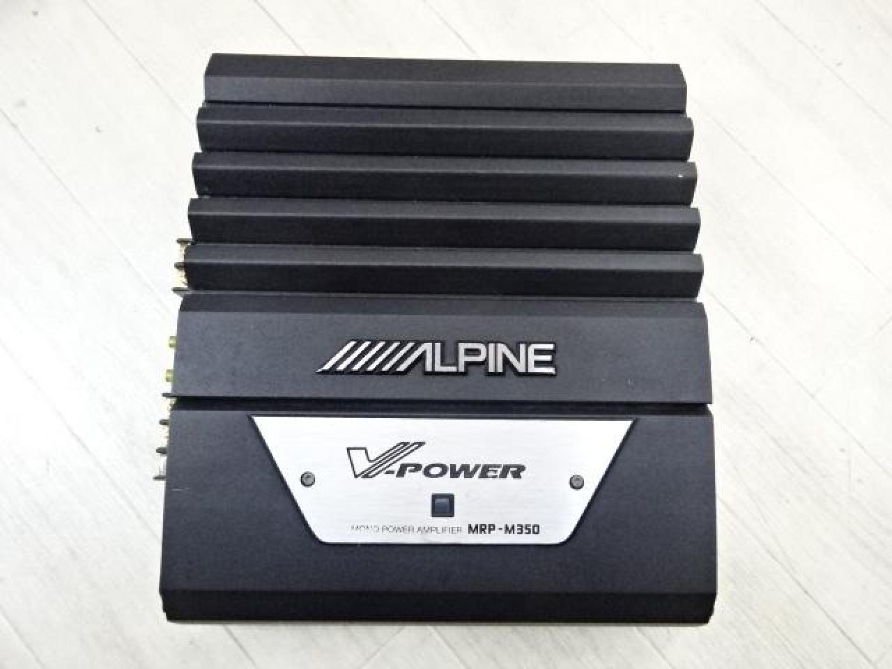 ALPINE MRP-M350 | カー用品 アンプを通販で購入する | 中古カー＆バイク用品の販売ならアップガレージ