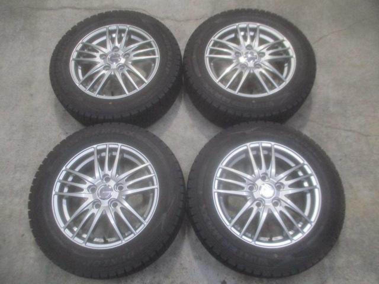 BRIDGESTONE ECO FORME SE-18+DUNLOP WINTER MAXX WM02 | カー用品 スタッドレスタイヤホイールセット 15インチスタッドレスタイヤホイール ...