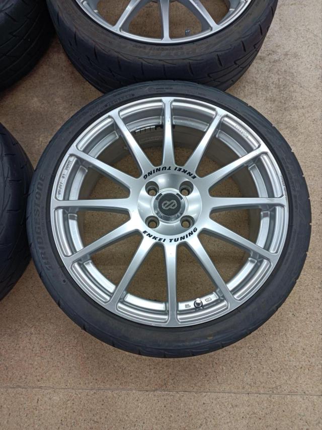 ENKEI TUNING SC03 + BRIDGESTONE Adrenalin RE003 84W | カー用品 タイヤホイールセット ...