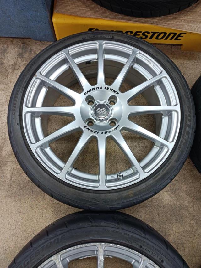 ENKEI TUNING SC03 + BRIDGESTONE Adrenalin RE003 84W | カー用品 タイヤホイールセット ...