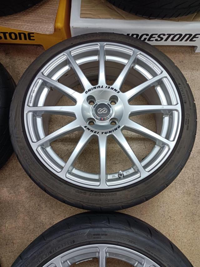 ENKEI TUNING SC03 + BRIDGESTONE Adrenalin RE003 84W | カー用品 タイヤホイールセット ...