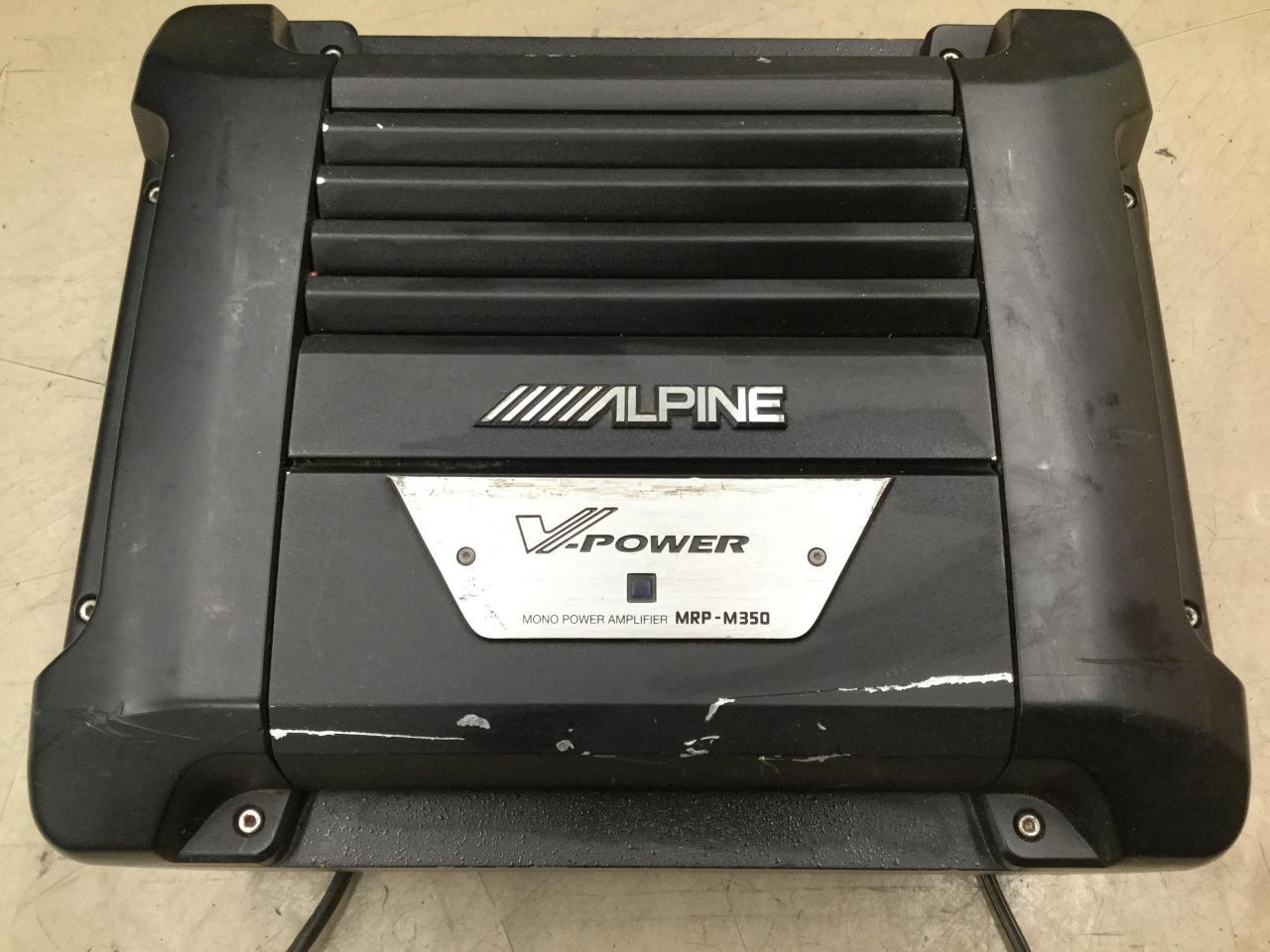 値下げしました! ALPINE MRP-M350 + SWD-2000 | 中古品 | アップガレージ 姫路店 | カー用品 スピーカー ...