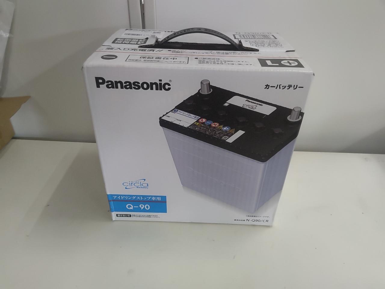 Panasonic N-Q90/CR | カー用品 メンテナンス バッテリーを通販で購入する | 中古カー＆バイク用品の販売ならアップガレージ