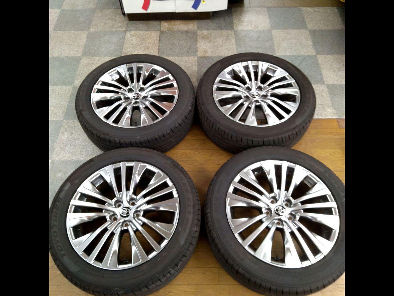 【トヨタ純正】トヨタ純正 80ハリアー Zグレード純正ホイール+【TOYO】CL1 SUV 225/55R19 99V 4本 | カー用品 タイヤホイールセット 19インチタイヤホイールセット ...