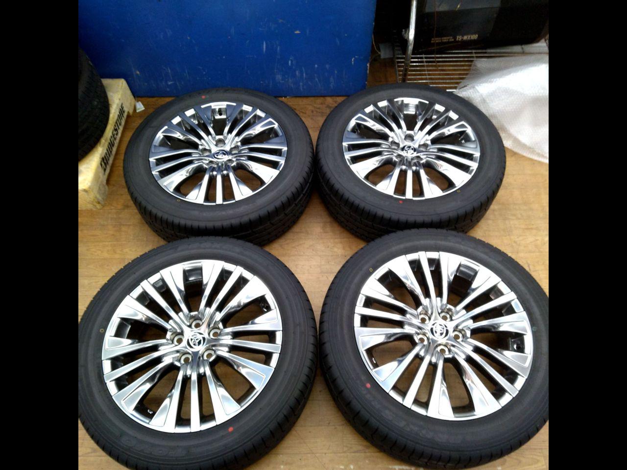 トヨタ純正80ハリアー Zグレード純正ホイール+TOYO PROXES R46 225/55R19 99V 4本 | カー用品 タイヤホイールセット 19インチタイヤホイールセットを通販で購入 ...