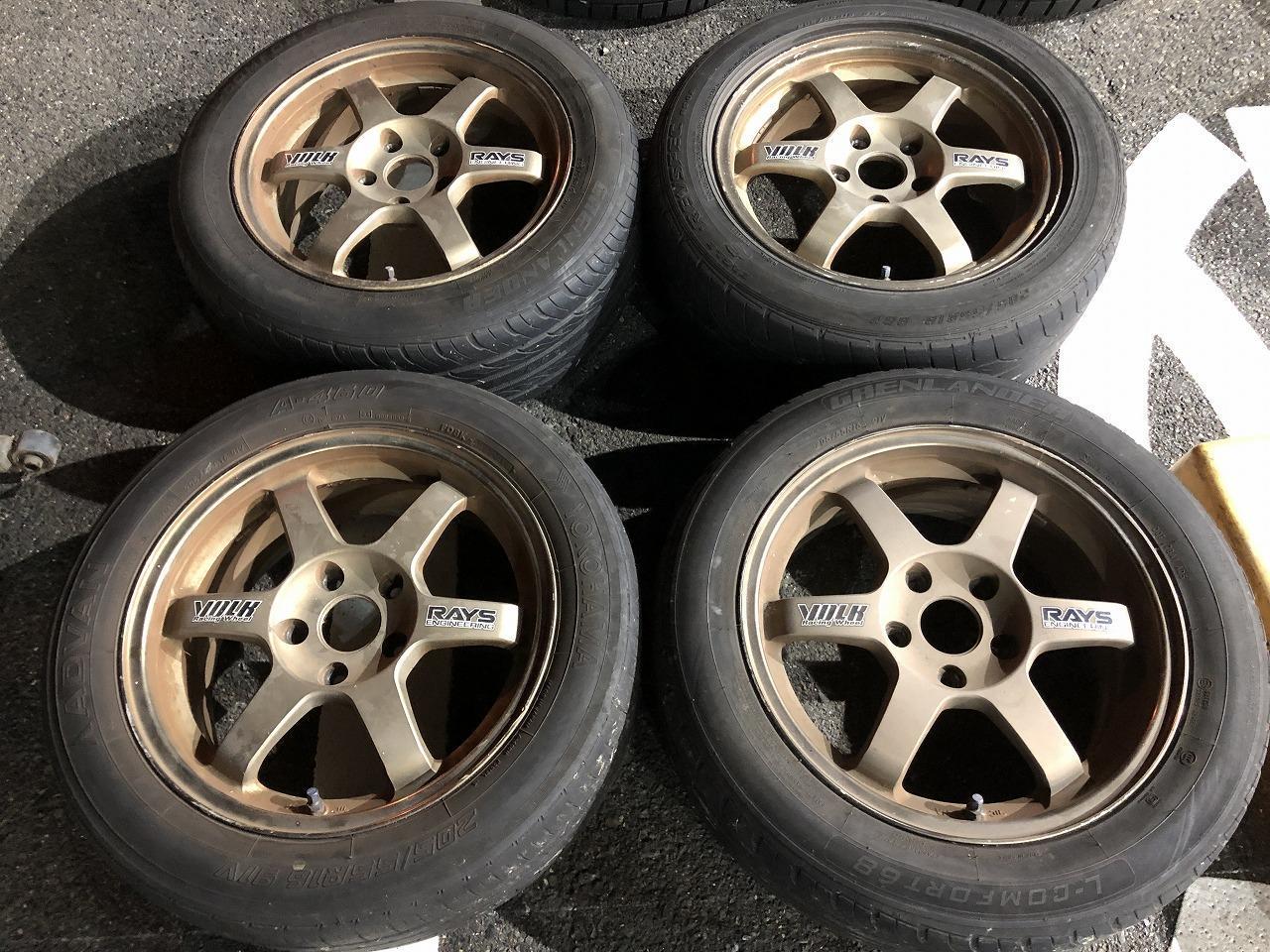 【お客様売約済み】【RAYS】VOLK RACING TE37+【GRENLANDER】L-COMFORT 68/【YOKOHAMA ...