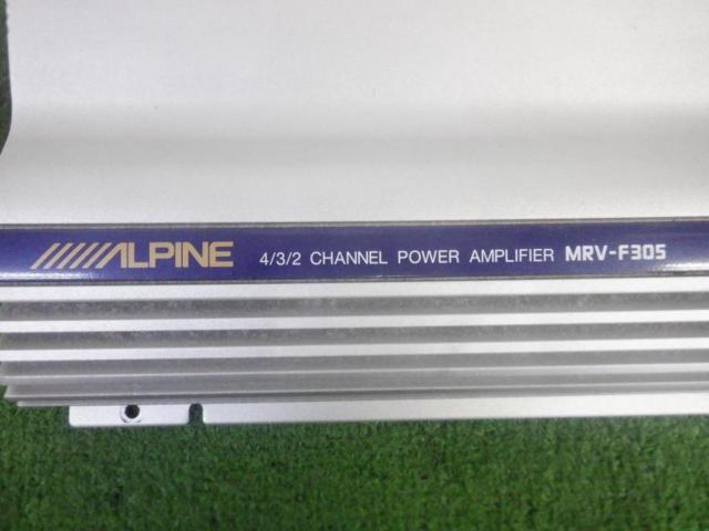 【ALPINE】MRV-F305 | カー用品 アンプを通販で購入する | 中古カー＆バイク用品の販売ならアップガレージ