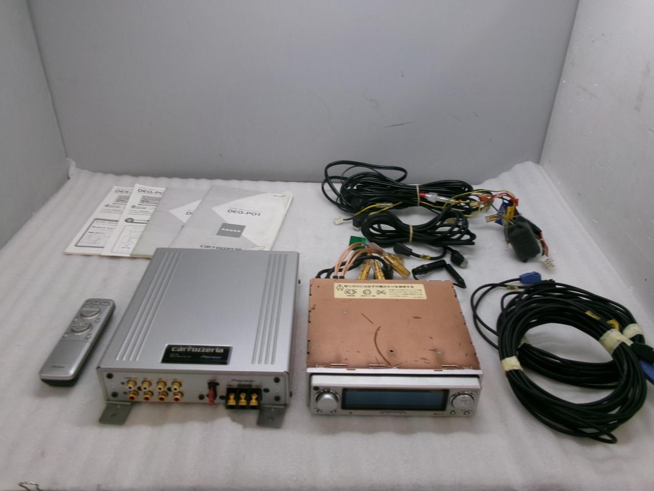 carrozzeria DEX-P01 + DEQ-P01 | カー用品 ヘッドユニット CDチューナーを通販で購入する | 中古カー＆バイク用品の販売ならアップガレージ