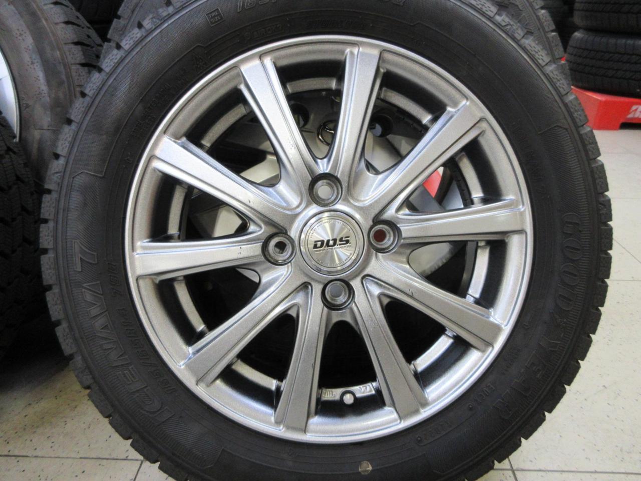 BADX D.O.S. SE-10R+GOODYEAR ICE NAVI 7 | カー用品 スタッドレスタイヤホイールセット 14インチスタッドレスタイヤホイールセットを通販で購入する ...