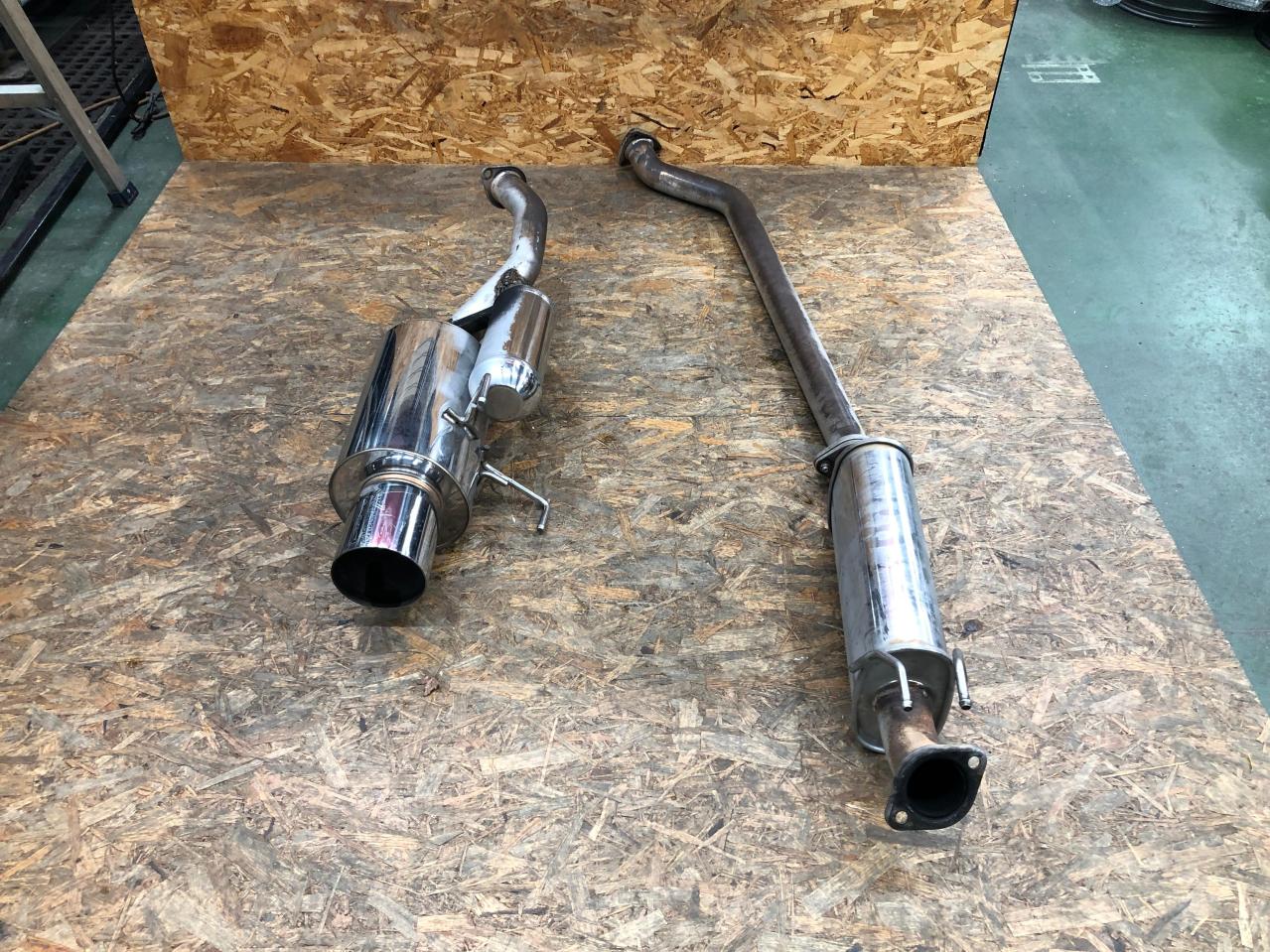 HKS silent Hipower 【DC5/インテグラ】 | わけあり | アップガレージ 岡崎宇頭店 | カー用品 吸気・排気系 ...