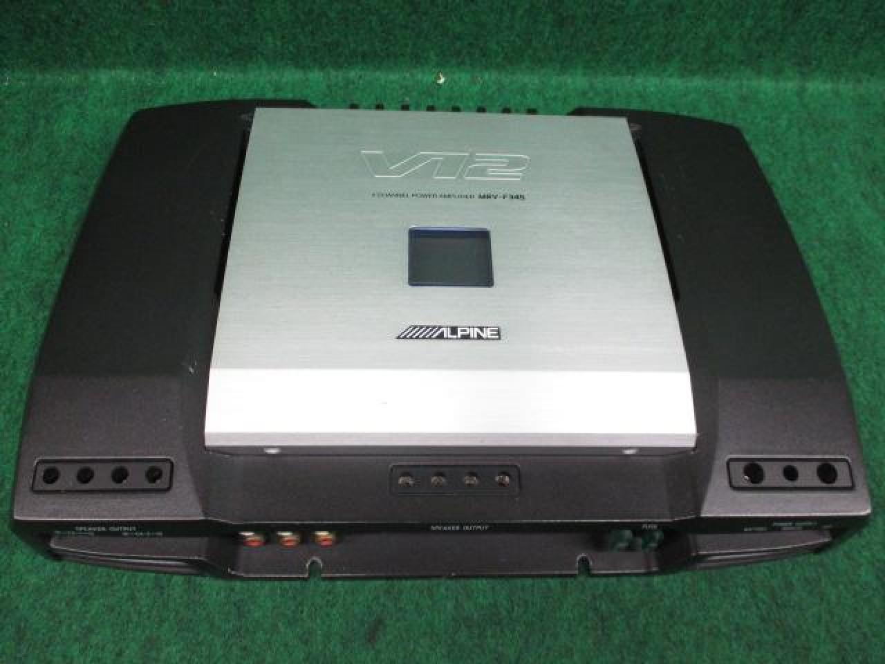ALPINE MRV-F345 4chパワーアンプ | カー用品 アンプを通販で購入する | 中古カー＆バイク用品の販売ならアップガレージ