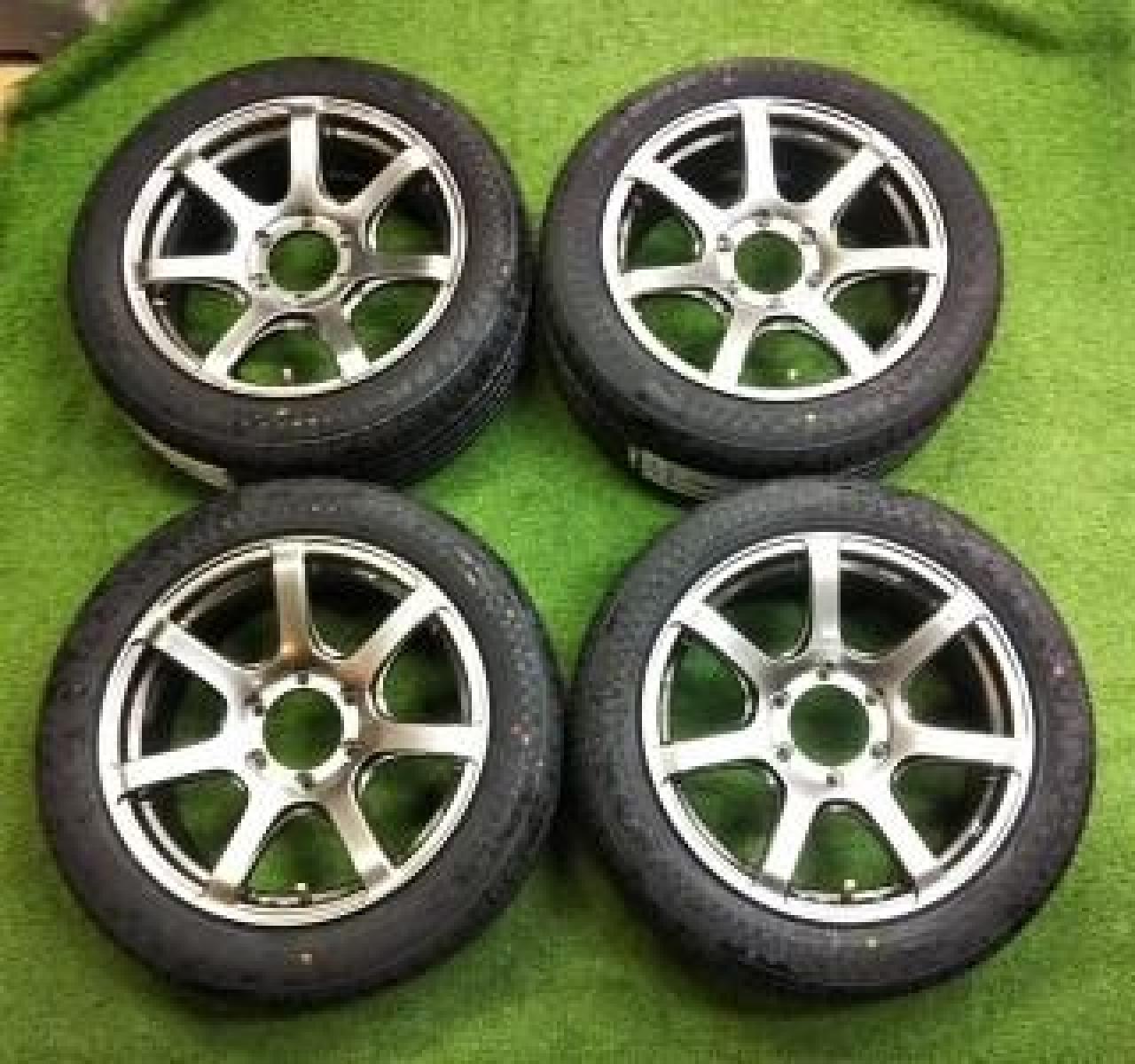 ENKEI/TWO HOT BACK BACK9 ライトスピード + RADAR Dimax R8+ 225/50R18 2024年製造 ...