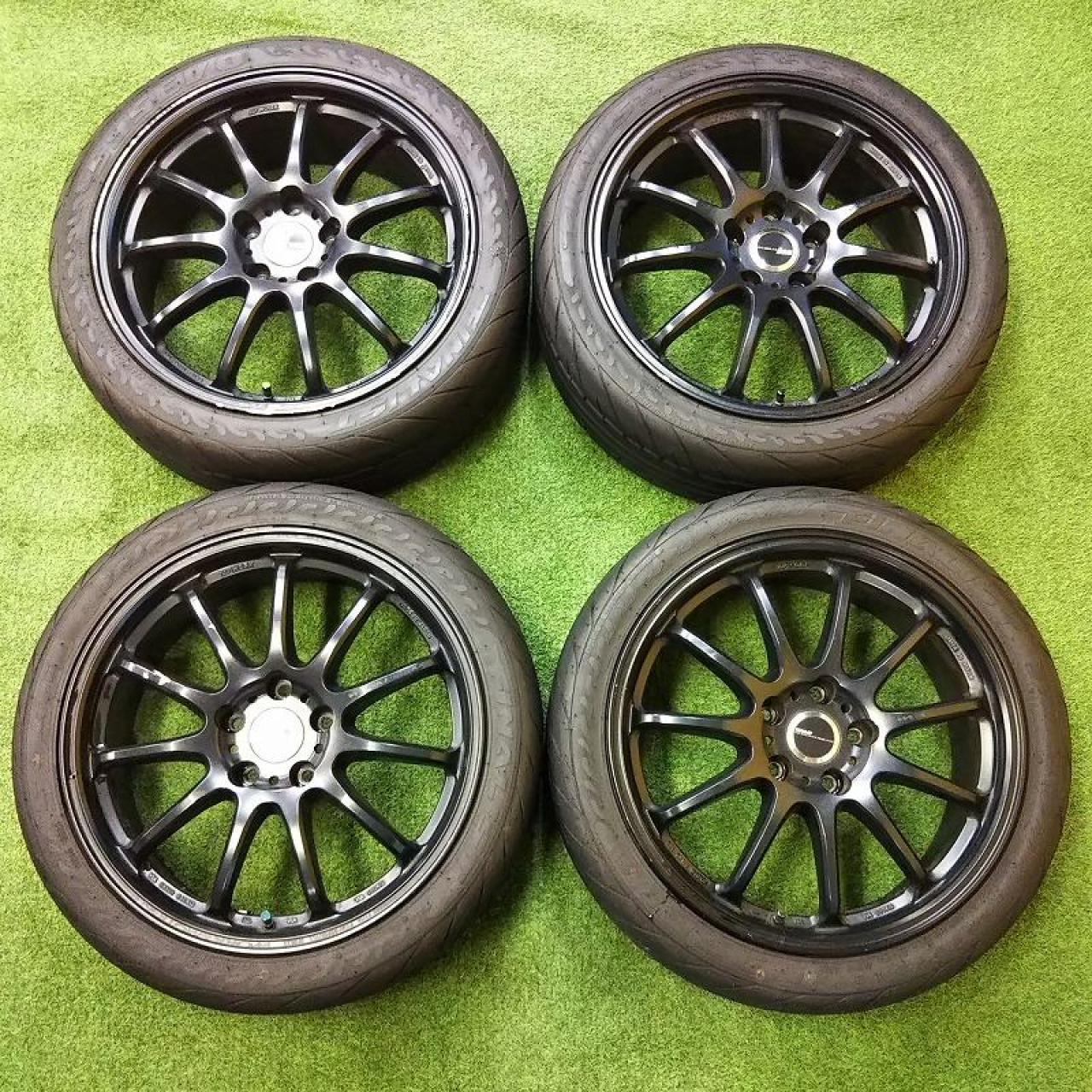 WORK EMOTION 11R + FINALIST 595EVO 225/40R18 2023年製造 | カー用品 タイヤホイールセット ...