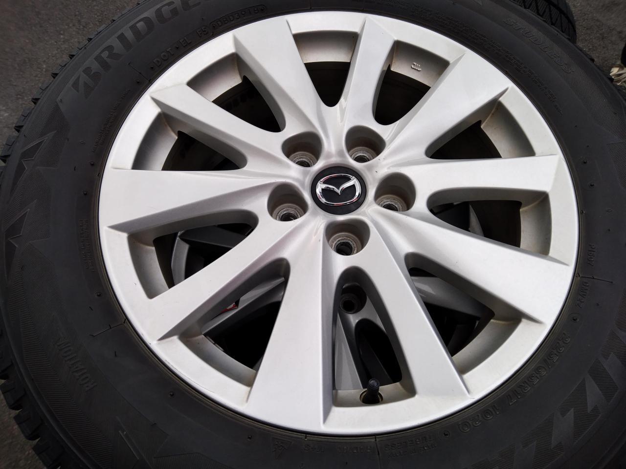 マツダ CX-5 純正アルミホイール + BRIDGESTONE BLIZZAK DM-V2 | 中古品 | アップガレージ 一宮インター店 ...