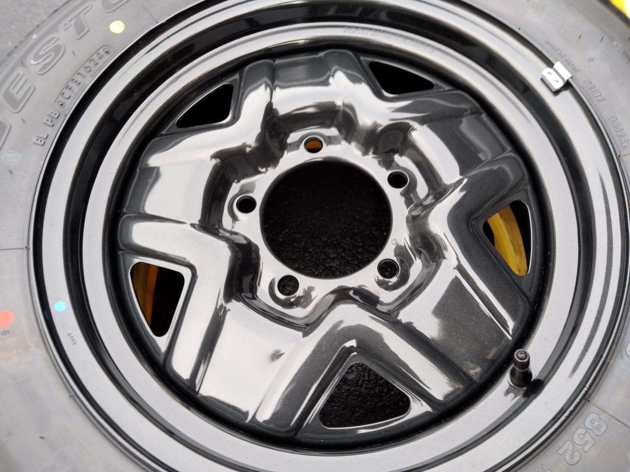 スズキ JB64 ジムニー 純正スチールホイール + BRIDGESTONE DUELER H/L 1本 | 中古品 | アップガレージ 一宮 ...