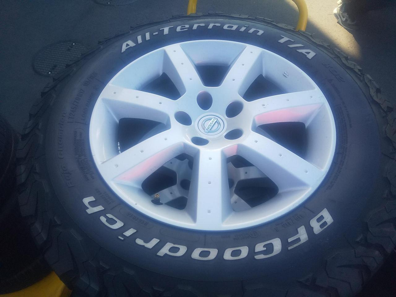 ニッサン Z33 フェアレディZ 前期純正ホイール + BFGoodrich All-Terrain T/A K02 | カー用品 タイヤ ...