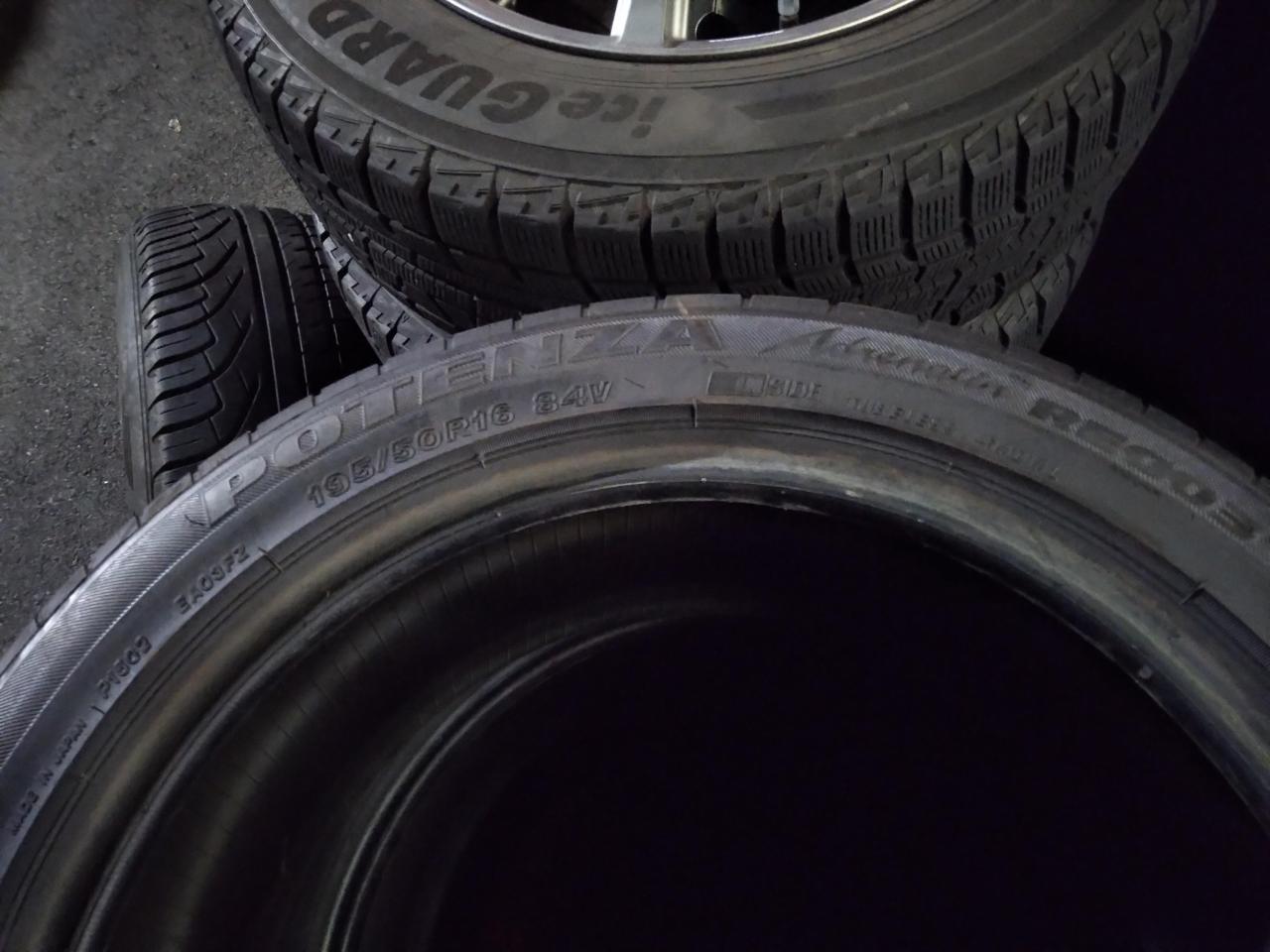 BRIDGESTONE POTENZA Adrenalin | カー用品 タイヤ 16インチタイヤを通販で購入する | 中古カー＆バイク用品の ...