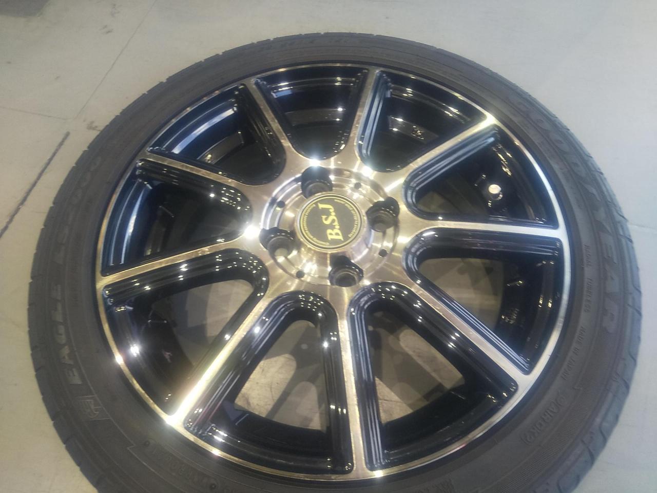 B.S.J 9本スポーク+GOODYEAR LS2000HibridⅡ | 中古品 | アップガレージ 一宮インター店 | カー用品 タイヤ ...