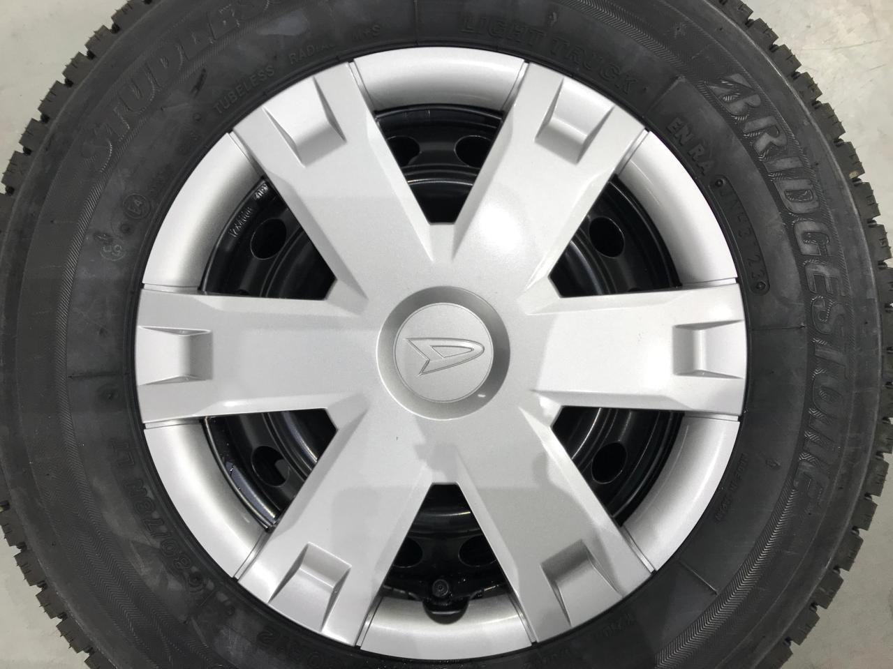 ダイハツ S700 ハイゼット 純正スチールホイール + BRIDGESTONE W300 80/78N (6PR) | カー用品 ...