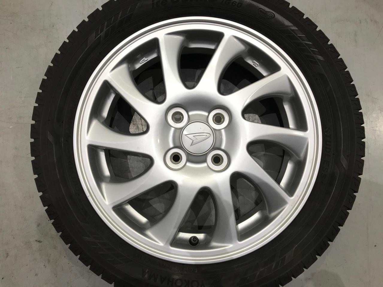 ★キャンペーン特価★ダイハツ L350S タント 純正ホイール + YOKOHAMA ice GUARD iG60 | カー用品 スタッドレス ...