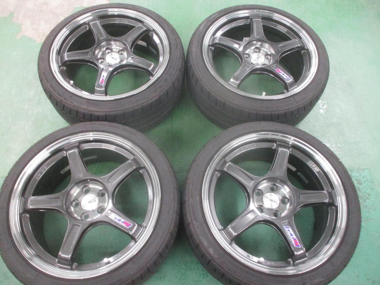 TANABE(タナベ) GTX03 + NITTO(ニットー) NITTO NT555 G2 225/40R18 | カー用品 タイヤホイールセット 18インチタイヤホイールセットを通販で購入 ...