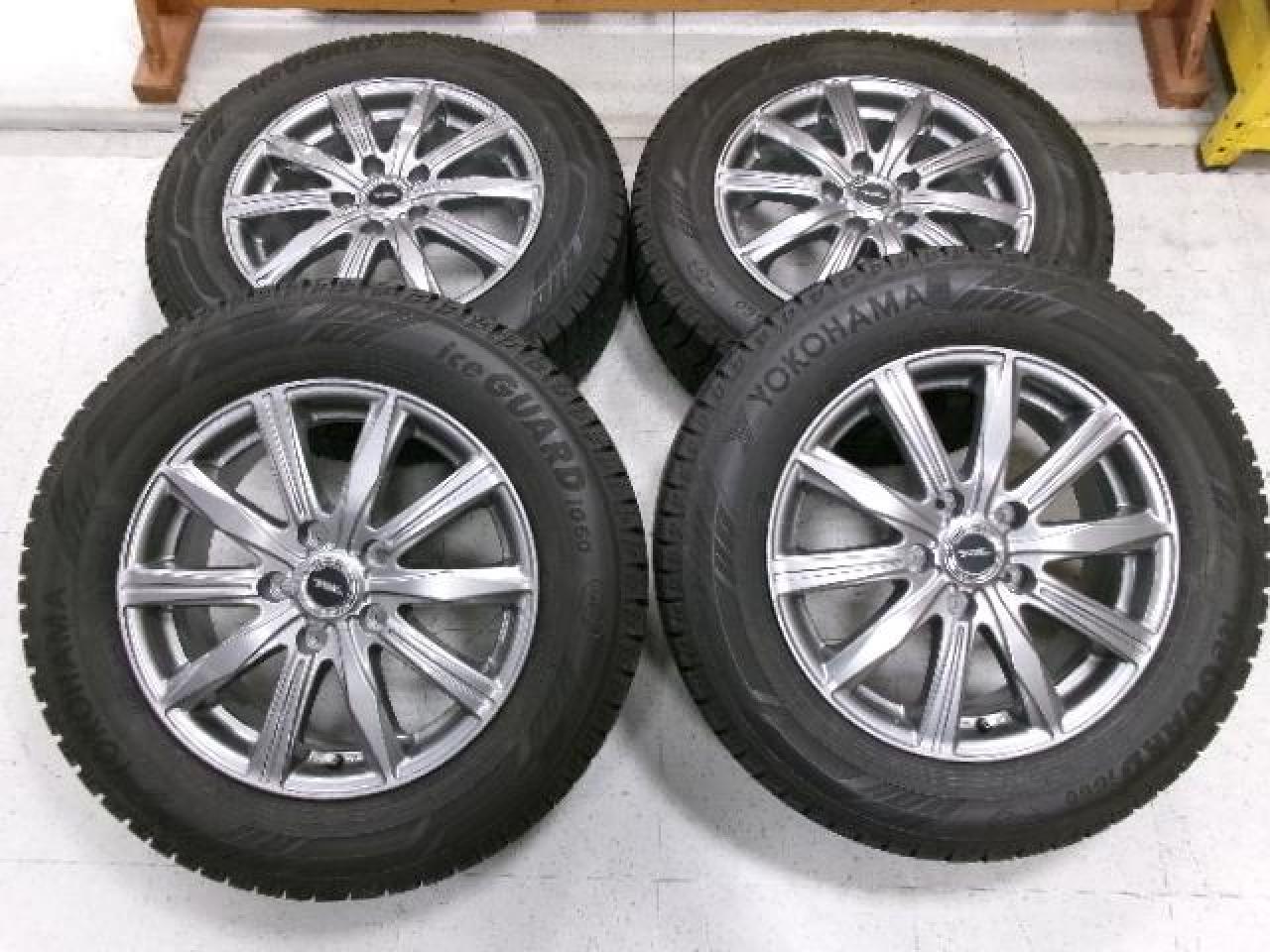 BRIDGESTONE(ブリヂストン) TOPRUN KR10 + YOKOHAMA(ヨコハマ) iceGUARD60 | カー用品 スタッドレスタイヤホイールセット 16インチスタッドレス ...