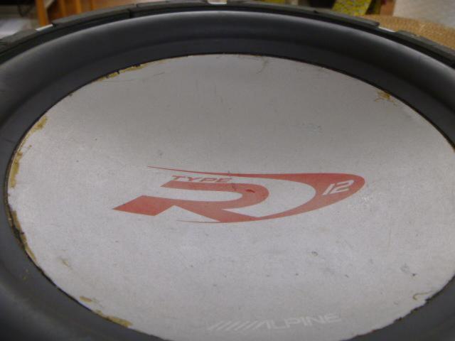 ALPINE SWR-1241D Type-R デュアルボイスコイルサブウーファー 12インチ(30cm) | カー用品 スピーカー サブ ...