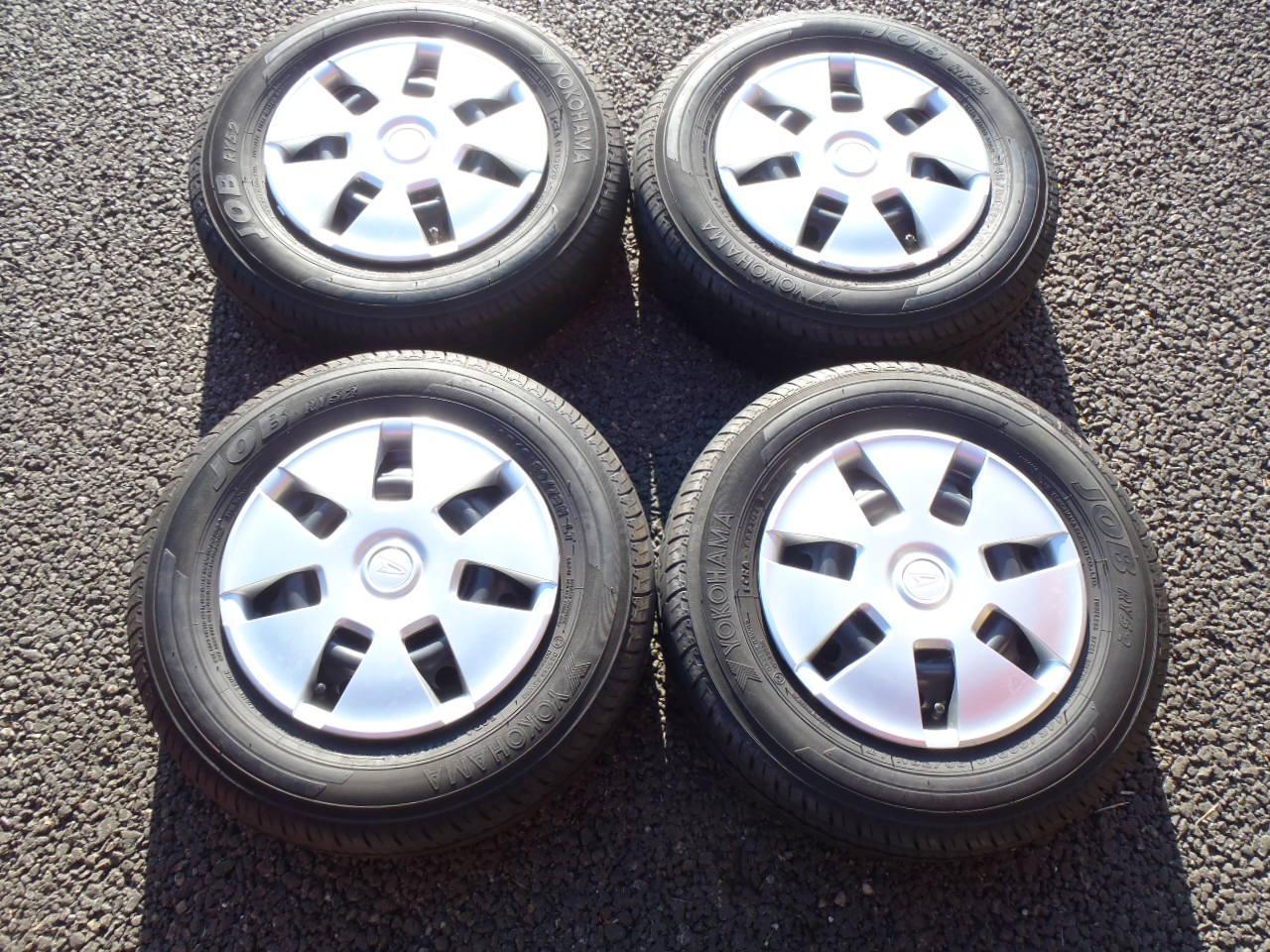 ダイハツ(DAIHATSU) ハイゼットカーゴ純正スチールホイール + YOKOHAMA JOB RY52 145/80R12 80/78N LT | カー用品 タイヤホイールセット 12 ...