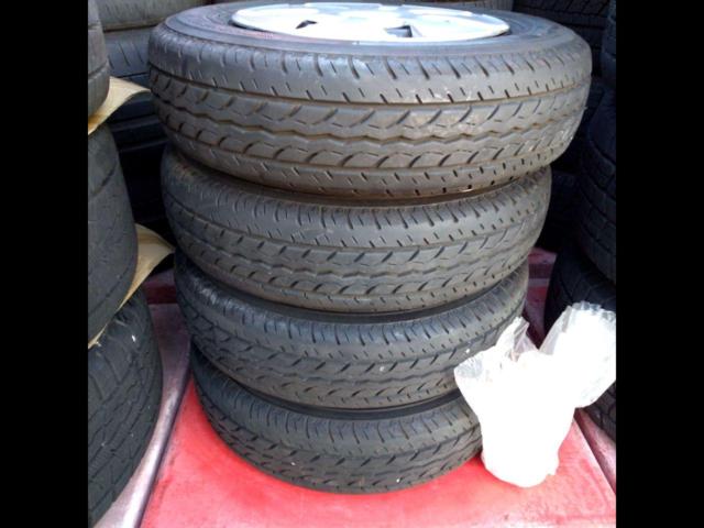 ダイハツ(DAIHATSU) ハイゼットカーゴ純正スチールホイール + YOKOHAMA JOB RY52 145/80R12 80/78N LT | カー用品 タイヤホイールセット 12 ...
