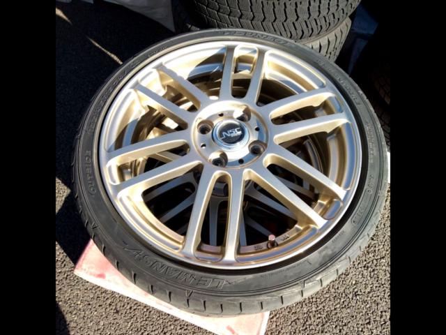 DUNLOP DIREZZA NSC + DUNLOP LEMANSⅤ 165/45R16 74V | カー用品 タイヤホイールセット 16 ...