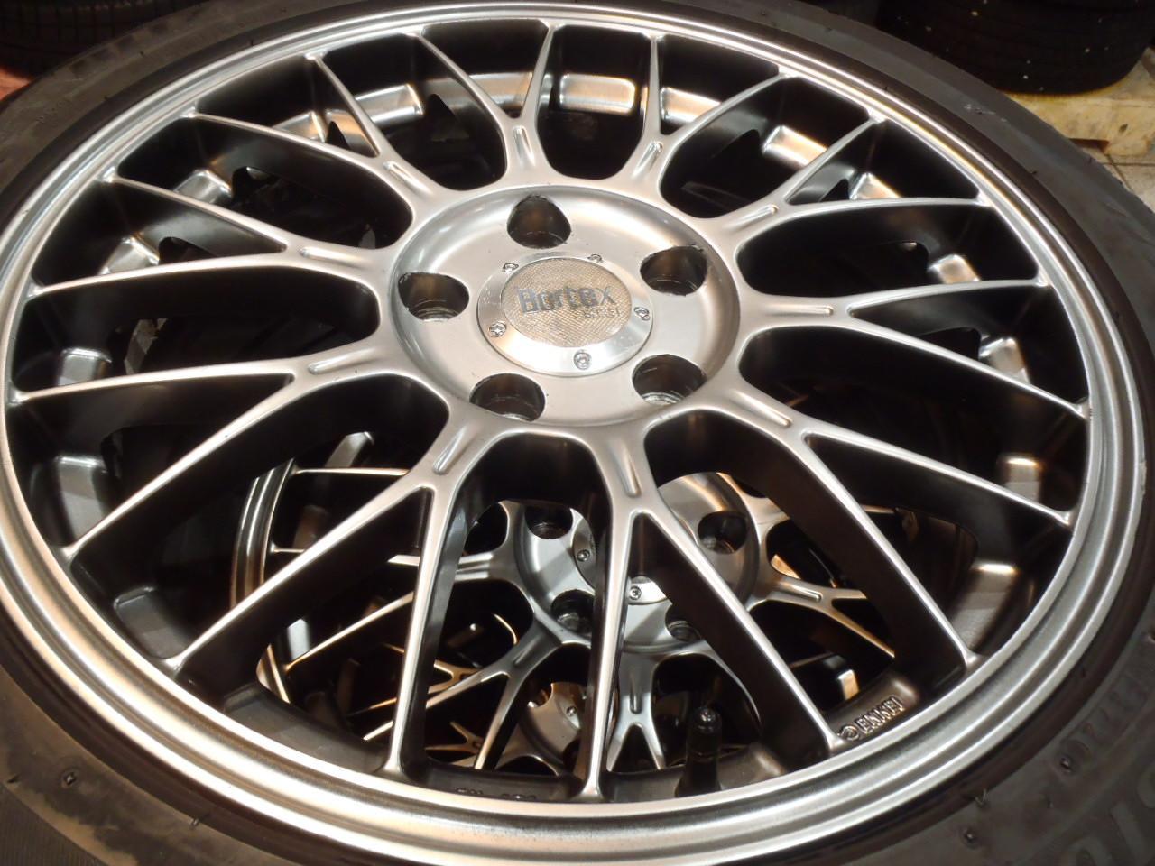 ENKEI(エンケイ) BORTEX + BRIDGESTONE(ブリヂストン) BLIZZAK VRX2 215/45R17 87Q ...