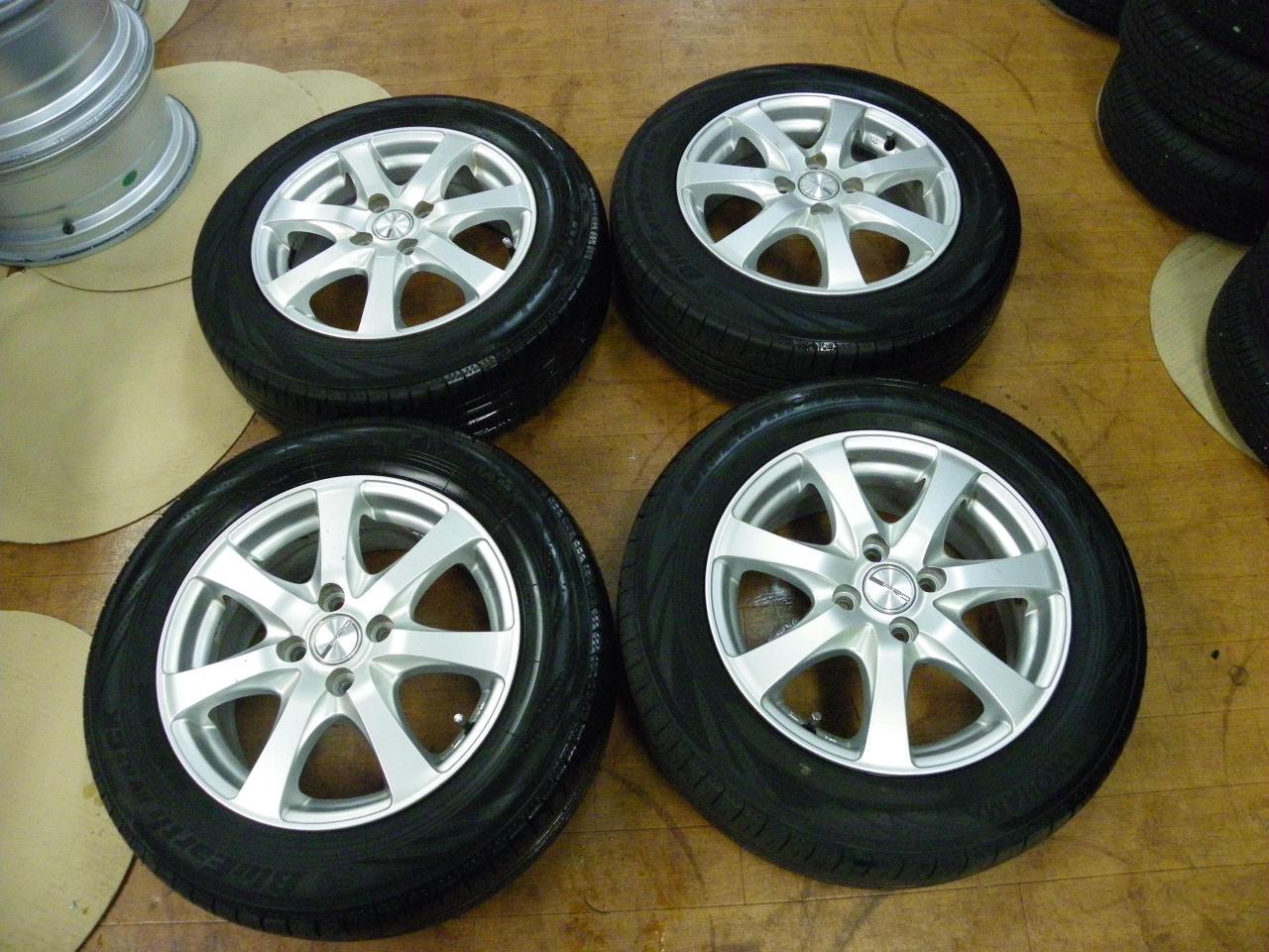 ★値下げしました★DUNLOP(ダンロップ) PRD + YOKOHAMA(ヨコハマ) BluEarth RV-02 CK! | カー用品 タイヤホイールセット 15インチタイヤホイールセット ...