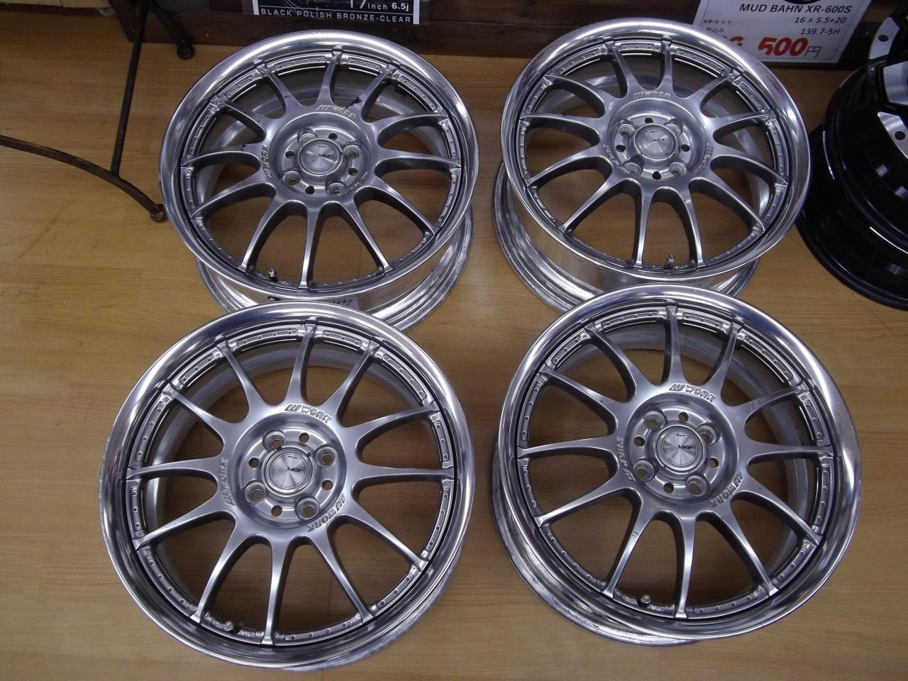 WORK(ワーク) VSX 戦 | カー用品 アルミホイール 17インチホイールを通販で購入する | 中古カー＆バイク用品の販売ならアップガレージ