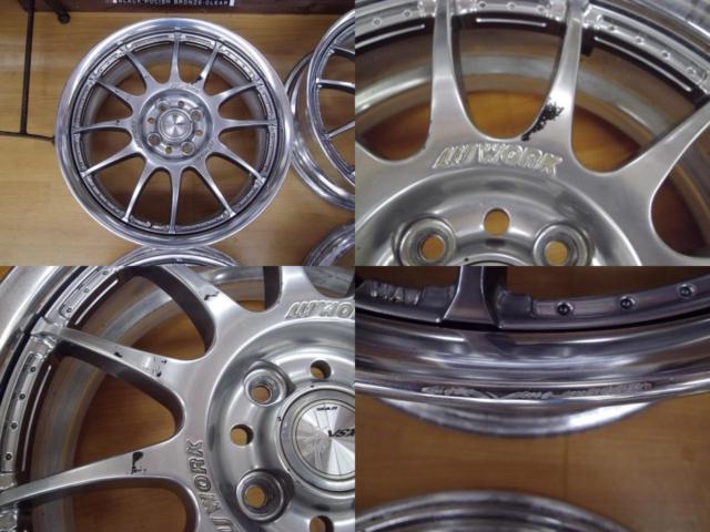 WORK(ワーク) VSX 戦 | カー用品 アルミホイール 17インチホイールを通販で購入する | 中古カー＆バイク用品の販売ならアップガレージ
