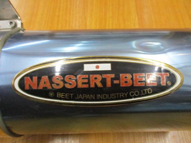 BEET NASSERT 左側のみ | バイク用品 マフラー スリップオンサイレンサー(二輪)を通販で購入する | 中古カー＆バイク用品の販売 ...
