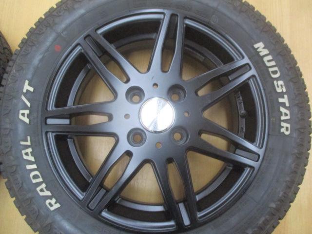 ROZEST(ローゼスト) +MADSTAR(マッドスター) RADIAL A/T | カー用品 タイヤホイールセット 14インチタイヤ ...